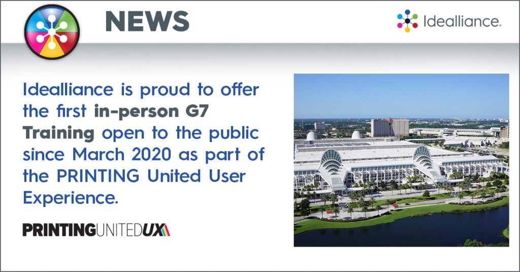 Idealliance® to Host G7 Live Training During PRINTING United User ...