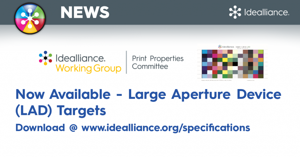 Large Aperture Device (LAD) Charts & Control Wedges Now Available ...